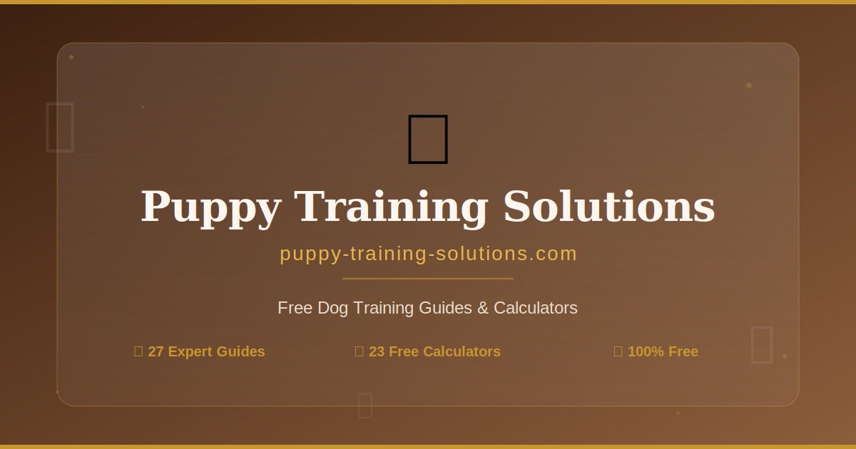 Crate Training Schedule Calculator: Daily Plan by Age